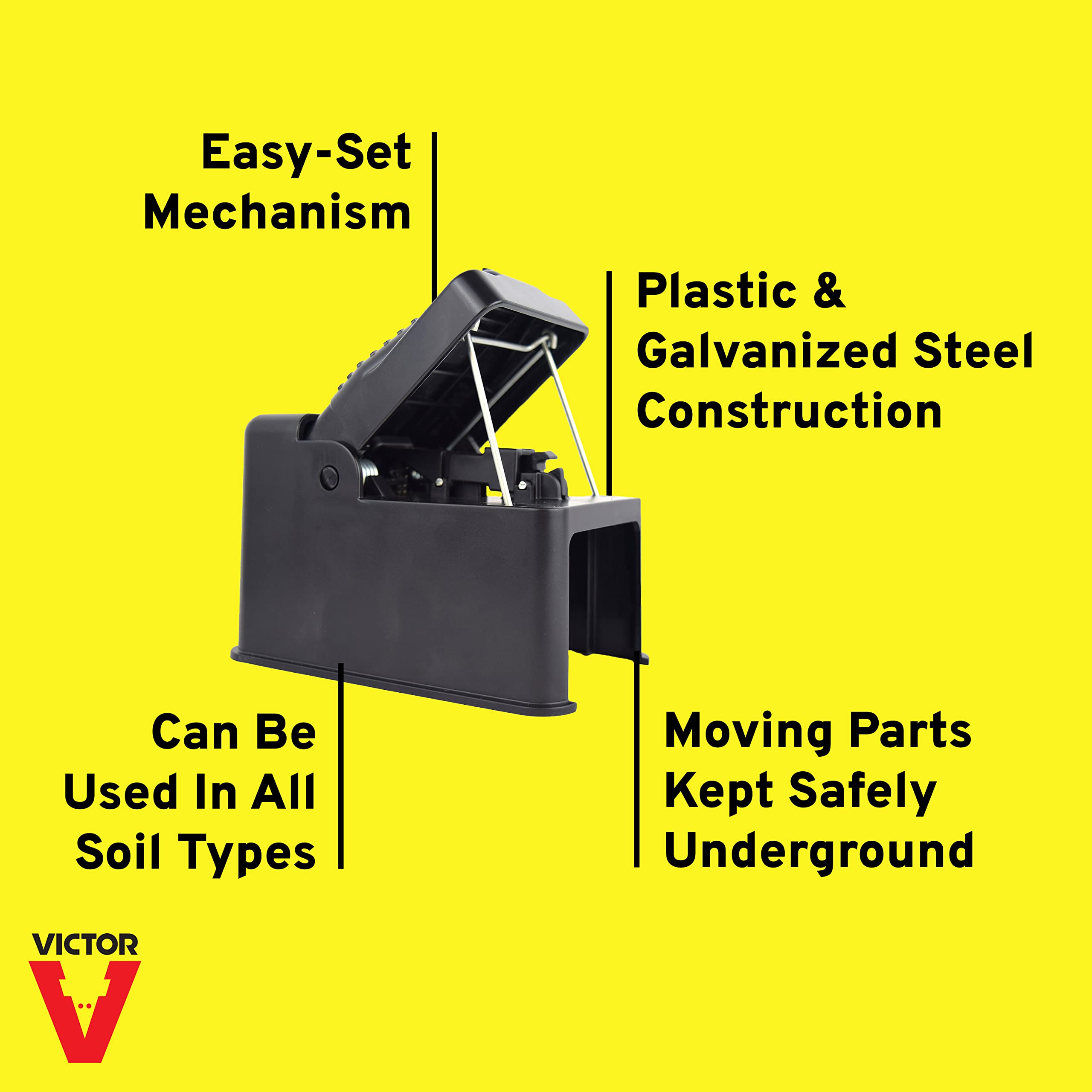 Mua Victor Black Box Gopher Trap - Gopher Traps - Durable Design ...