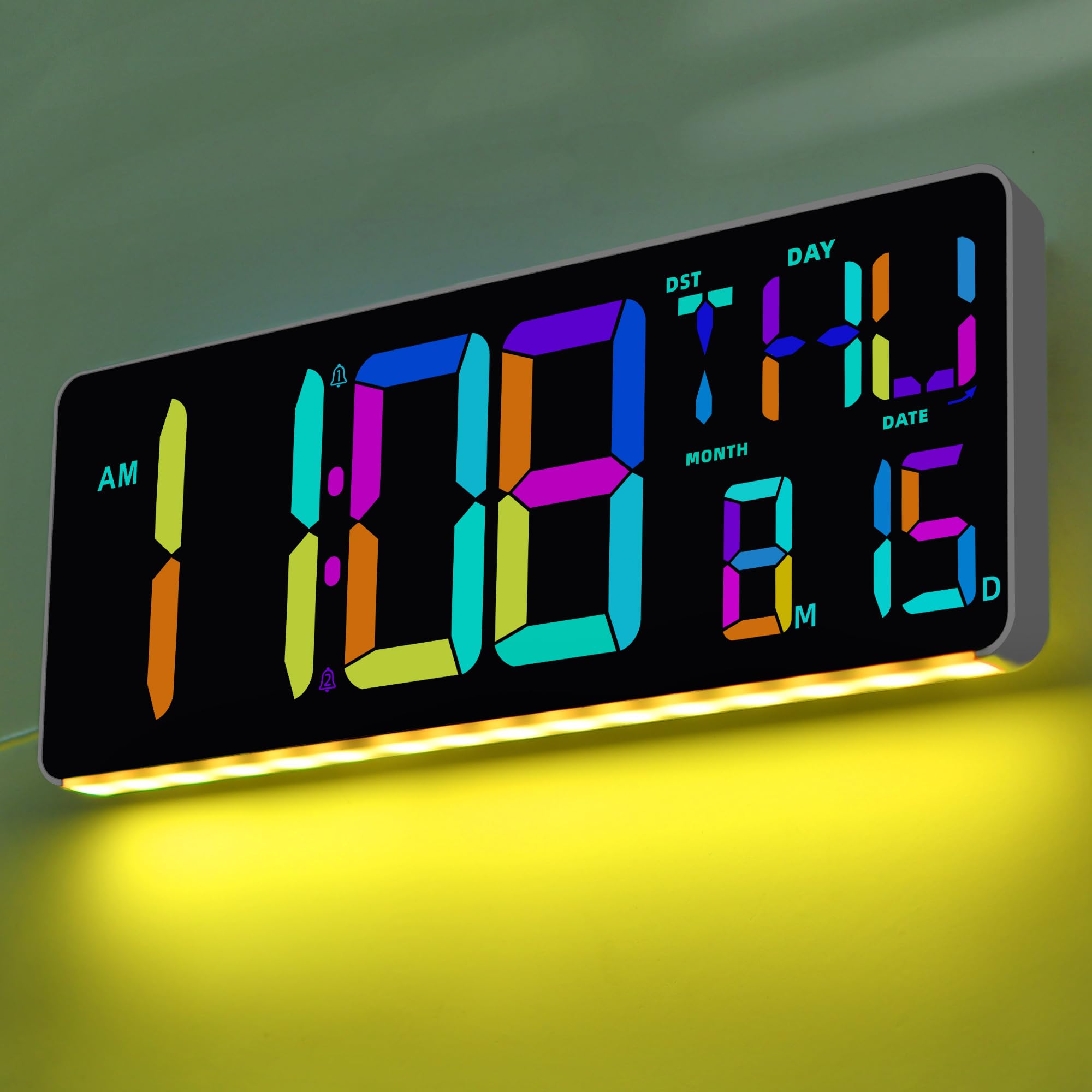 Mua TXL Digital Wall Clock Large Display, 13.7" Large Digital Clock ...
