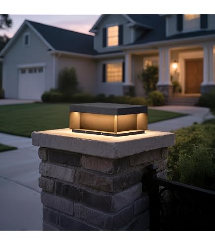 Pillar Lighting Outdoor Low Profile