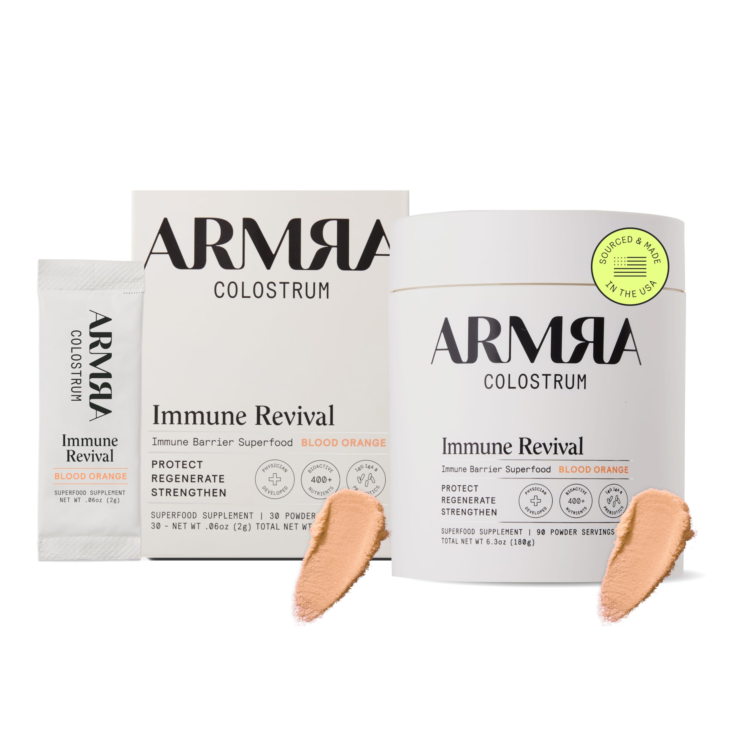 ARMRA Colostrum™ Premium Powder, Grass Fed, Gut Health Bloating ...