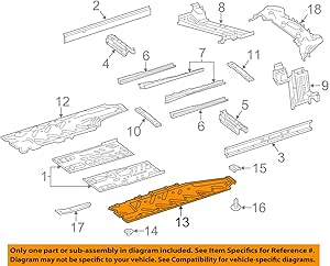 New Genuine Mercedes-Benz Under Cover 2466840300 OEM : Amazon.ca ...