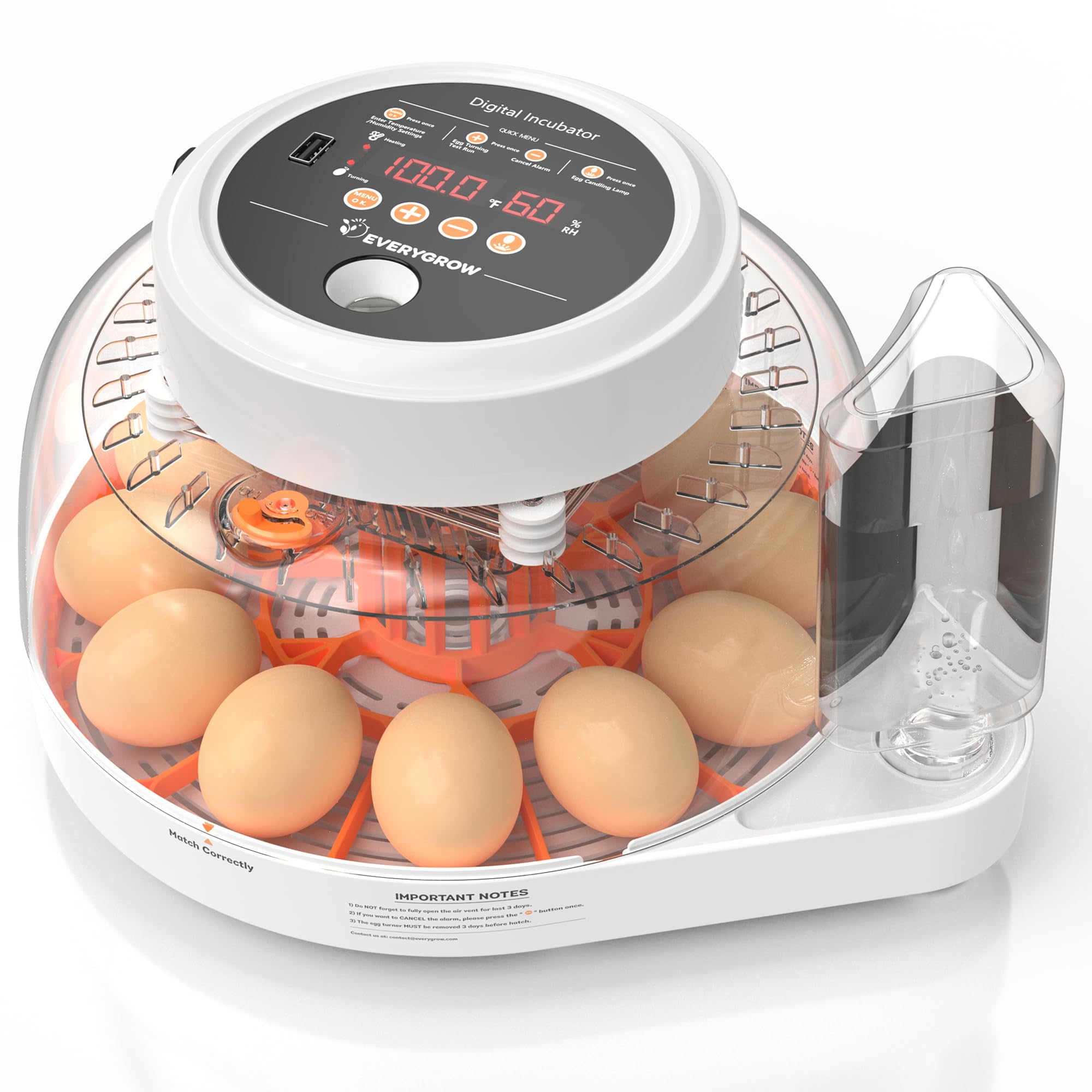 Mua 12 Egg Incubator For Hatching Eggs With Humidity Display Automatic Egg Turner And Egg