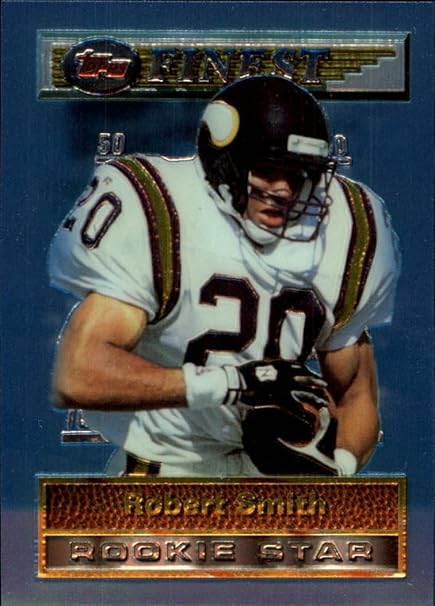 Amazon.com: 1994 Topps Finest Football Card #112 Robert Smith ...