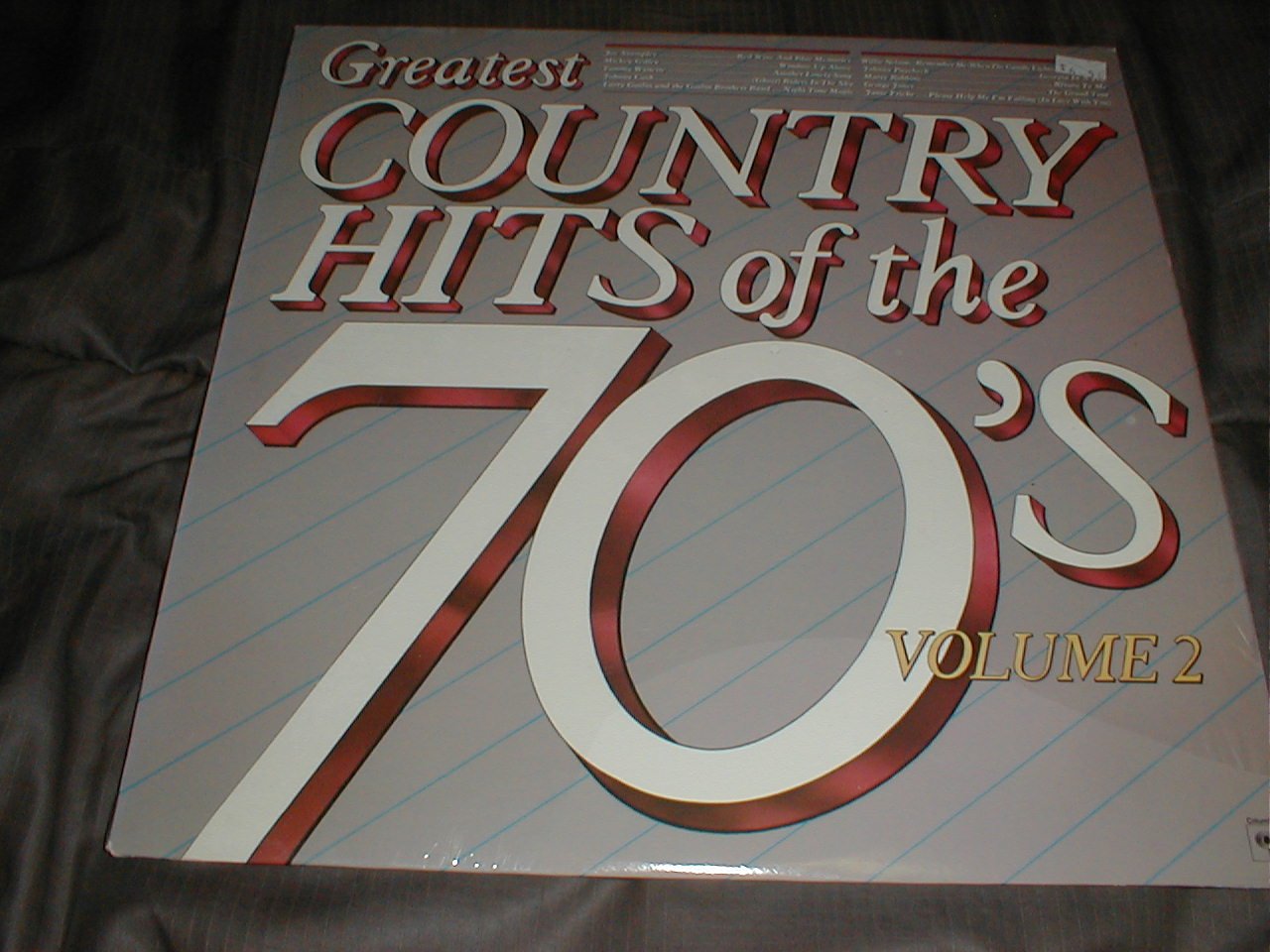 - greatest country hits of the 70's, vol. 2 LP - Amazon.com Music