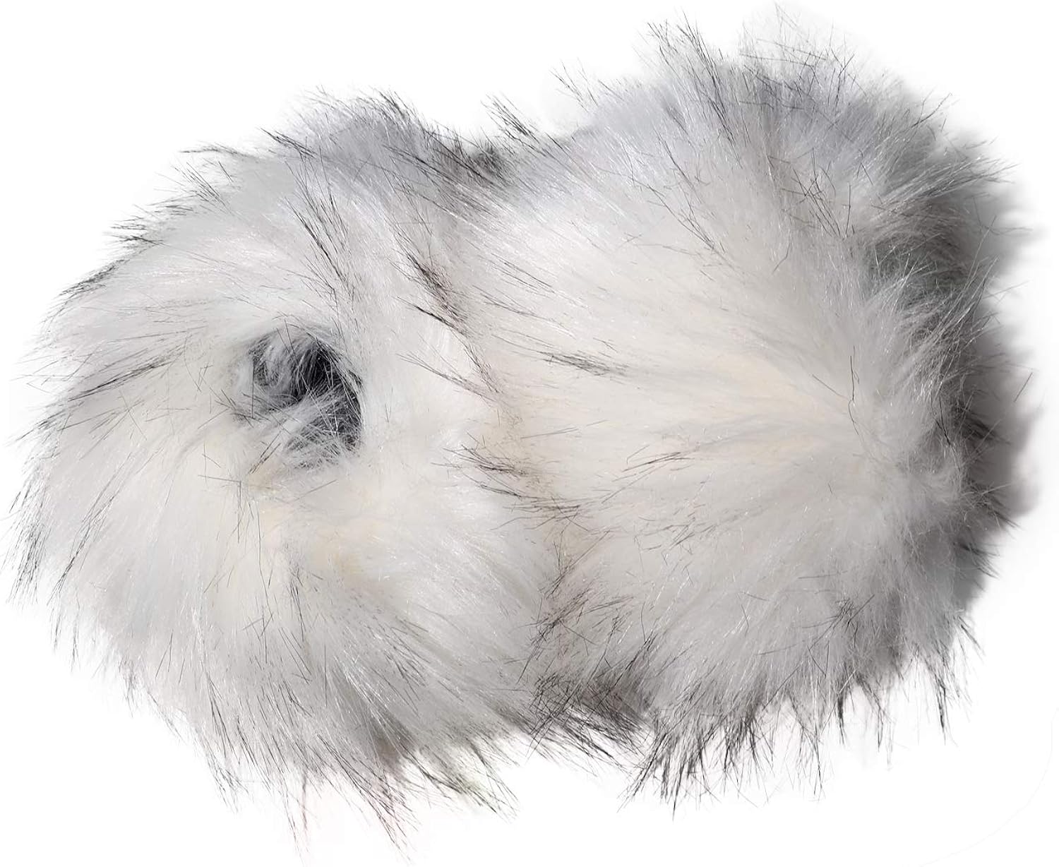 Pingyongchang Winter Fluffy Handcuffs Shaggy Wrist Cuff Hairy Faux Fur ...