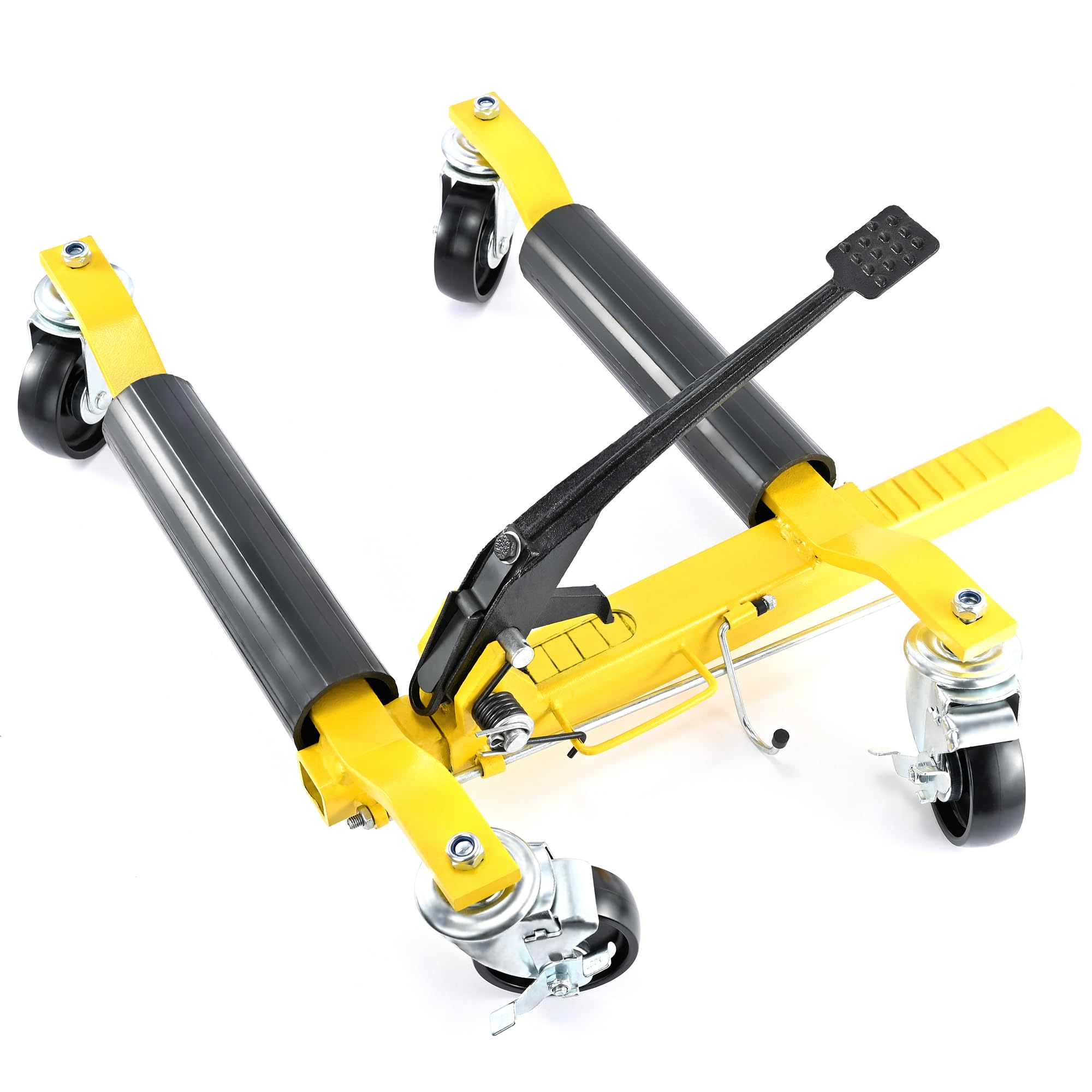 DEDC Wheel Dolly, 1 Piece Wheel Dolly Car Skates, Vehicle Positioning ...