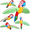 Amazon.com: Gejoy 12 Pcs Inflatable Flying Parrot Decorations for ...