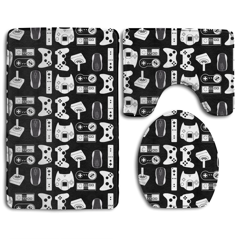 Video Game Themed Art Print Bathroom Wall Decoration (Set or Three ...