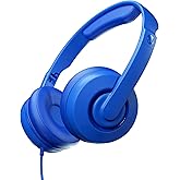 Amazon.com: Skullcandy Riff On-Ear Wired Headphones, Microphone, Works ...