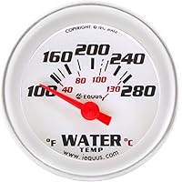 Amazon.com: Equus 8262 2" Electric Water Temperature Gauge, White with ...