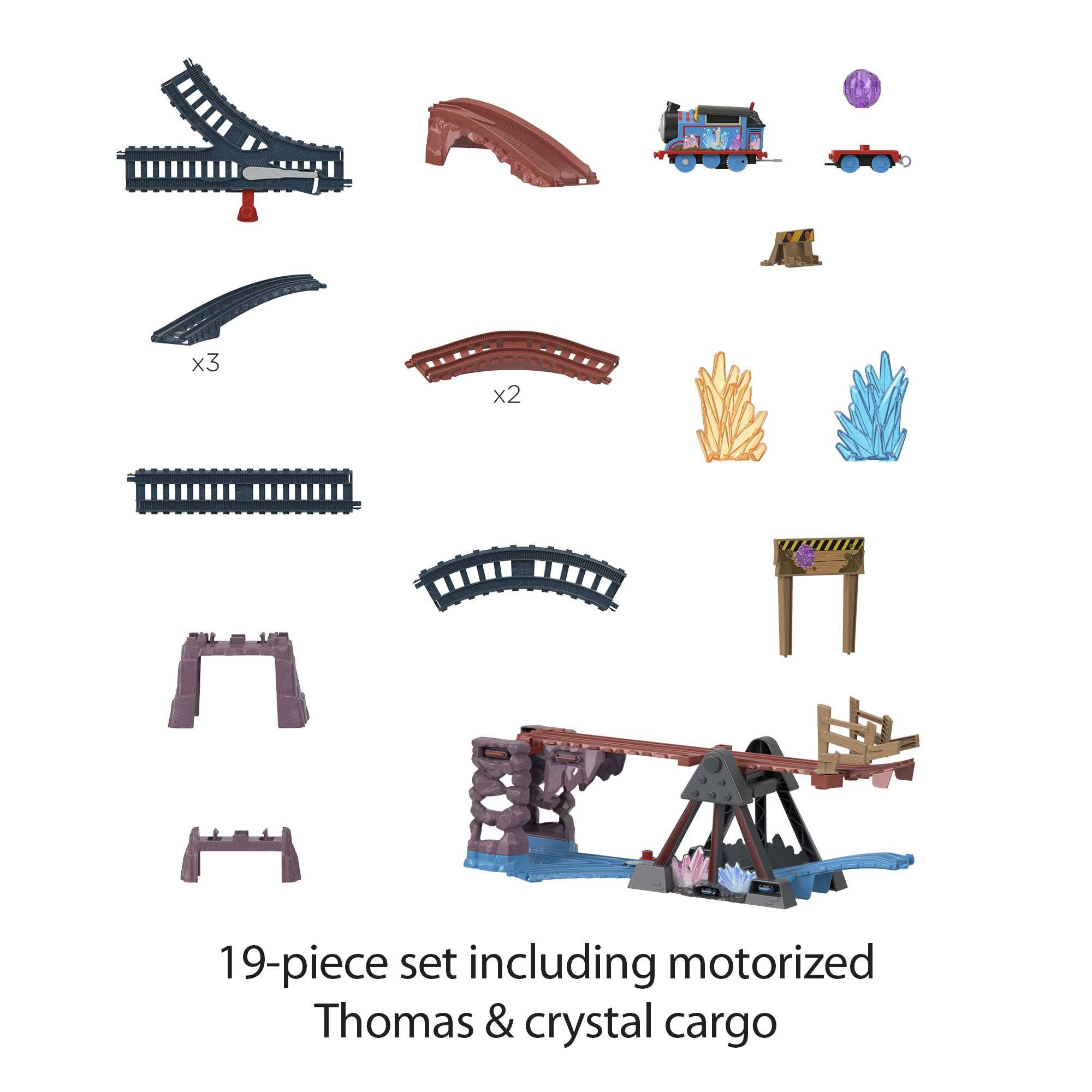 Mua Thomas & Friends Motorized Toy Train Set Crystal Caves Adventure ...