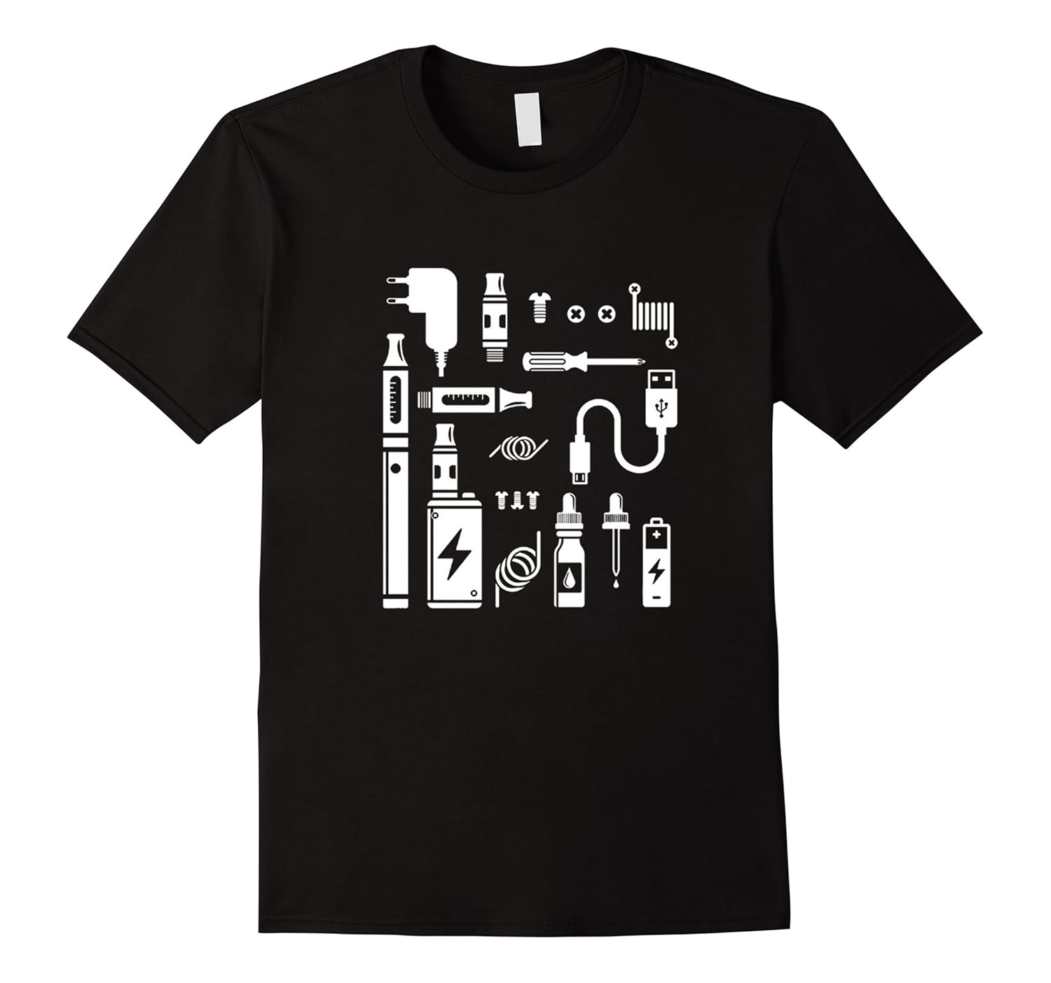 Vaporizer Parts T Shirt Funny Vape Vaping Art Artvinatee vaporizer-parts-t-shirt-funny-vape-vaping-art-artvinatee