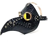 Amazon.com: Anjoy Plague Doctor Bird Mask Long Nose Beak Cosplay ...