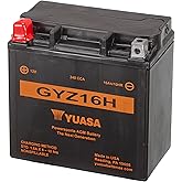 Amazon.com: Yuasa YUAM720GH GYZ20HL Factory Activated GYZ H Series AGM Battery : Automotive