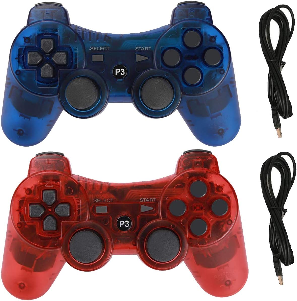 Infityle Wireless Controllers for PS3 Playstation 3 Dual Shock ...