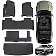 Amazon.com: SANBAN-AXE Floor Mats & Trunk Mat for Chevrolet Tahoe 2021 ...