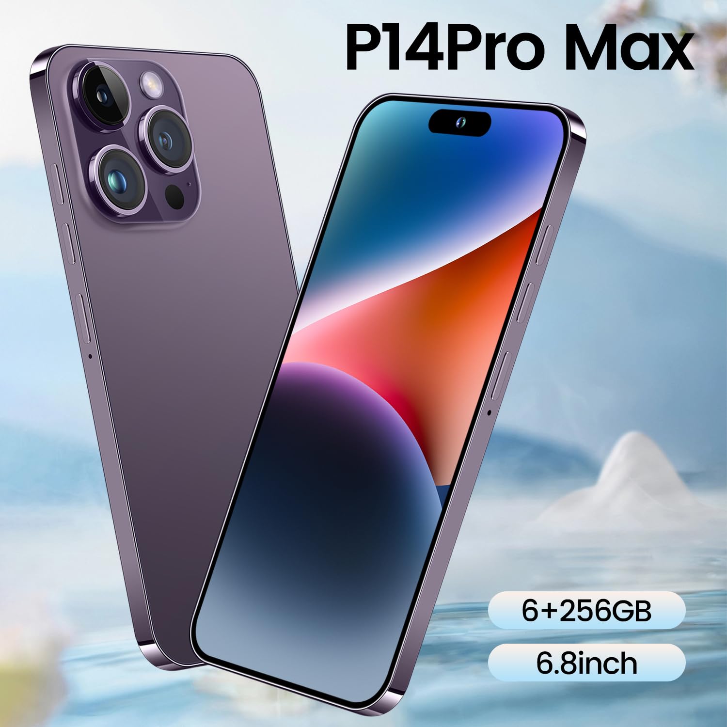Mua P14 Pro Max 5G Unlocked Smartphone - 6GB+256GB for Android 13, 6.8" Unlocked Cell Phone ...