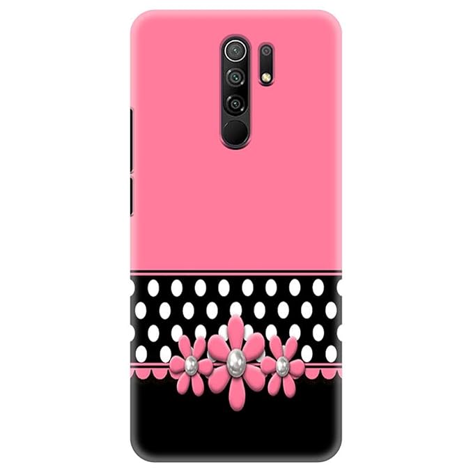 Tagtrendy Pink Black Printed Hardcase Mobile Cover for: Amazon.in ...
