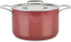 Amazon.com: All-Clad FUSIONTEC Natural Ceramic with Steel Core Soup Pot ...