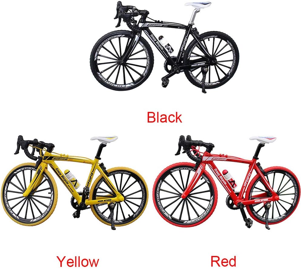 1:10 Scale Metal Model Diecast Racing Bike, Finger Mountain Bike, Mini ...