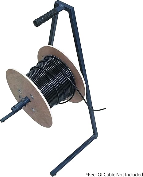 Large Double/Twin Cable Reel/Drum Carrier & Dispenser: Amazon.co.uk ...