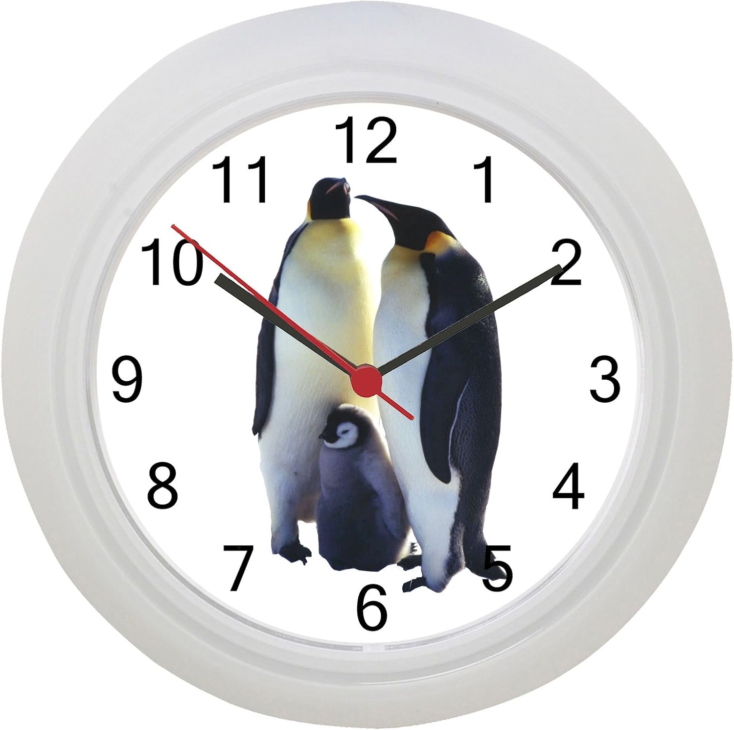 Penguin Wall Clock: Amazon.co.uk: Kitchen & Home