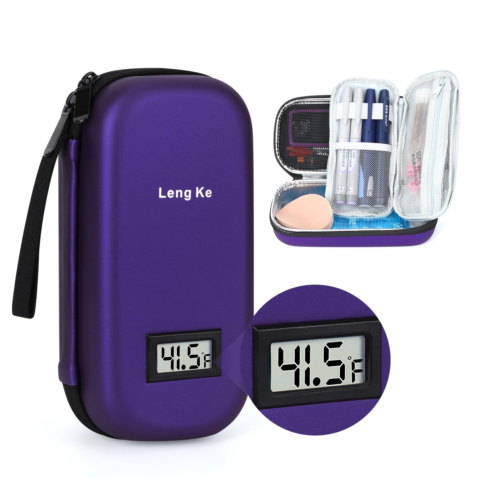 LengKe Insulin Cooler Travel Case TSA Approved, Diabetic Medication Pen ...