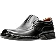 Amazon.com | Clarks Men's Escalade Step Loafer, Black Leather, 10 ...