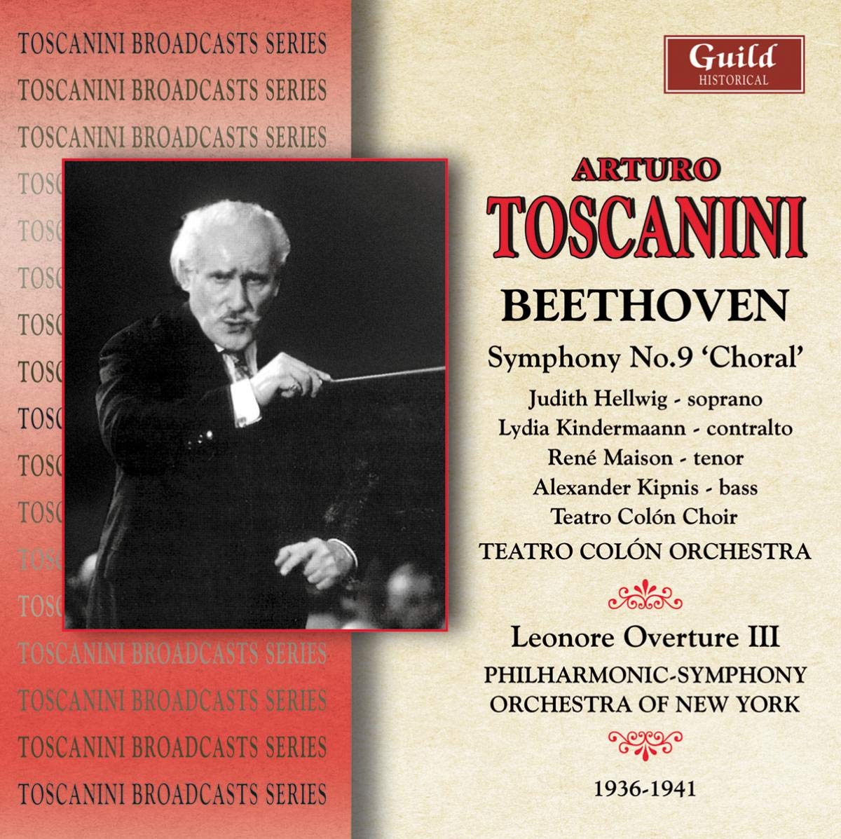 Toscanini/Beethoven Symphony 9: Judith Hellwig Soprano, Judith Hellwig ...