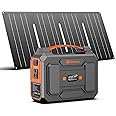 Amazon.com : Portable Solar Generator with Panel, 100W Portable Power ...