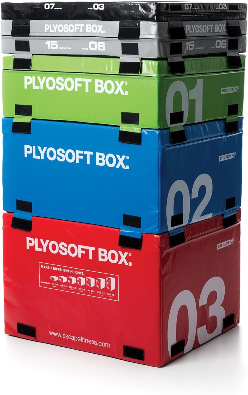 PLYO Soft Box Set de 5 (70 mm, 150 mm, 300 mm, 450 mm y 600 mm): Amazon ...