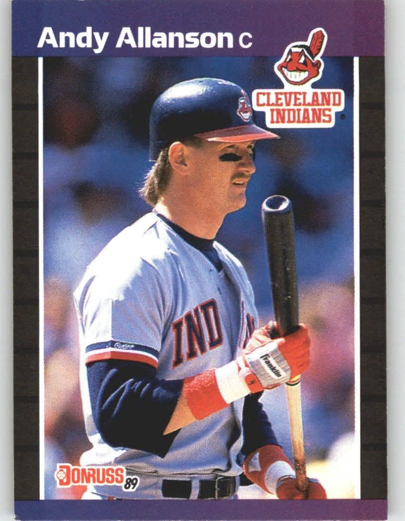 1989 Donruss #138 Andy Allanson - Cleveland Indians (Baseball Cards) at ...