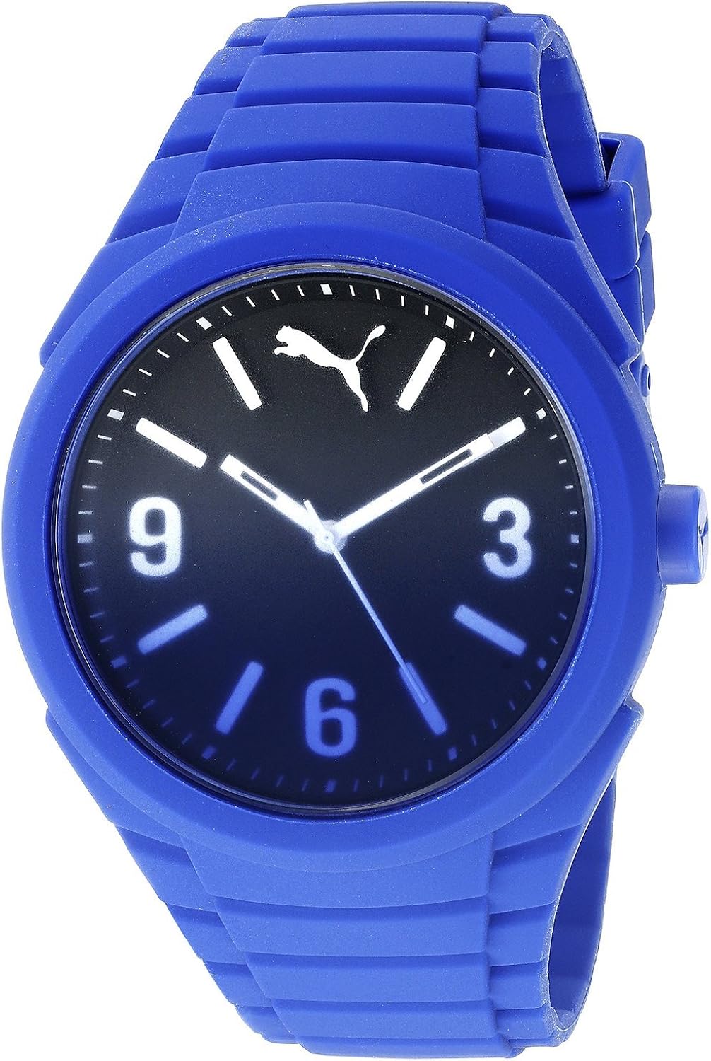 Puma Time Herren-Armbanduhr Gummy Fading Analog Quarz Silikon ...