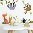 RoomMates RMK4006GM Forest Friends Peel and Stick Giant Wall Decals ...