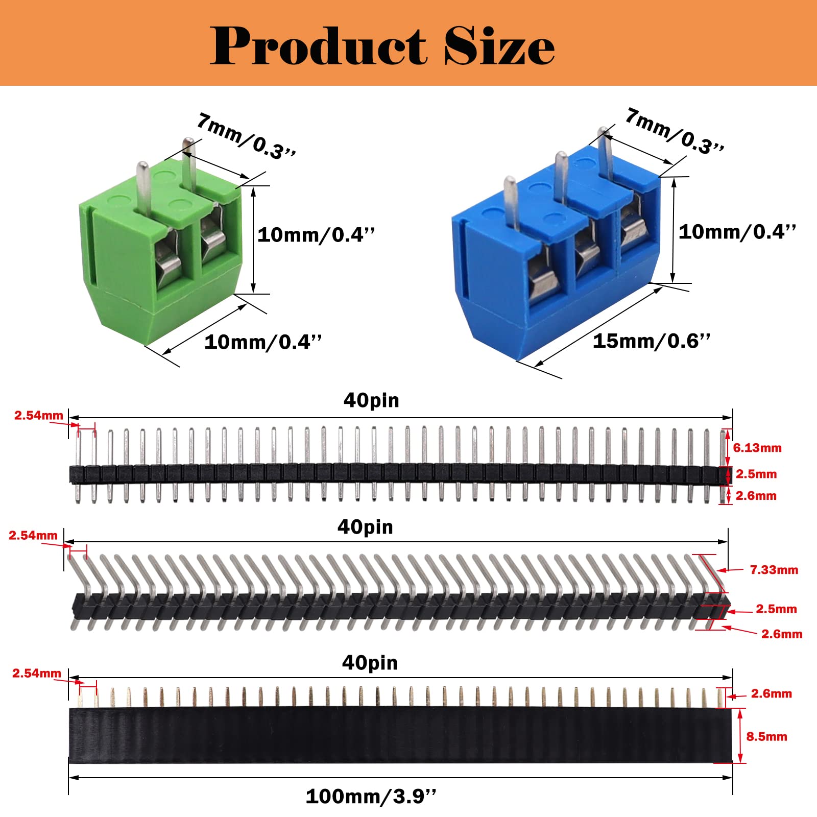 Mua 5 Sizes Double Sided PCB Board Kit for DIY Soldering and Electronic ...