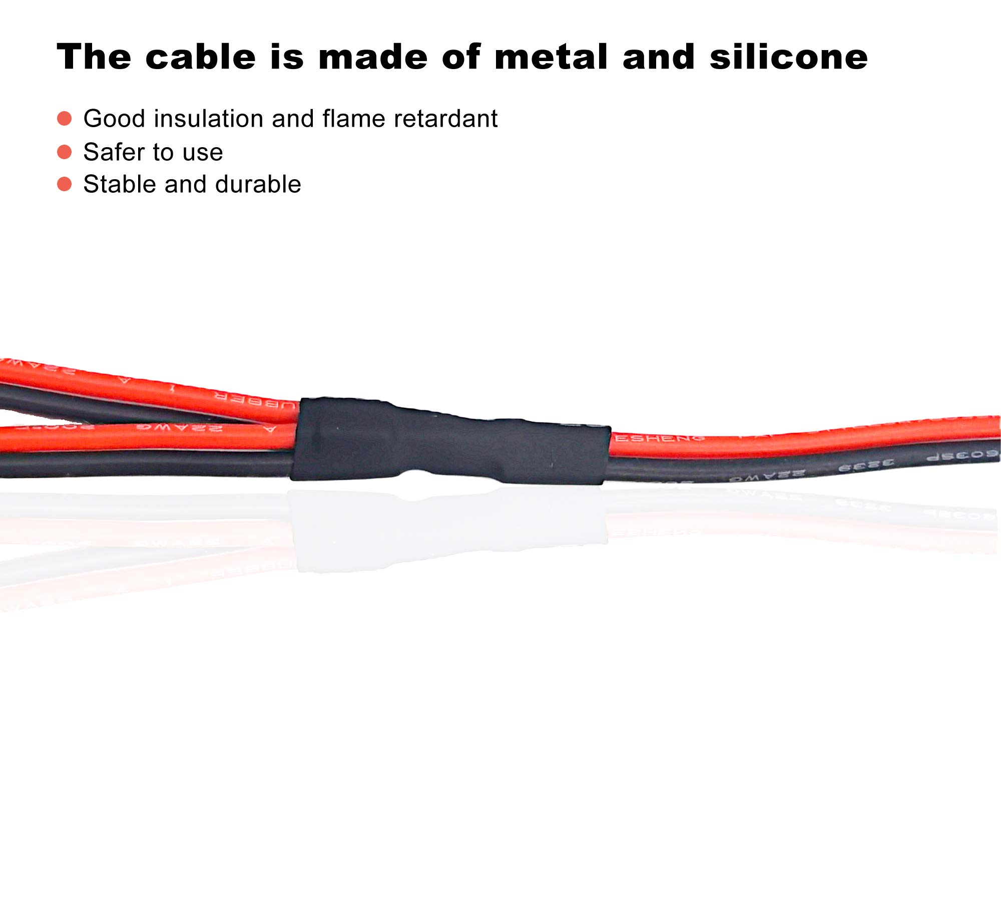 Mua 【 Selection】 HOPLEX JST Plug Splitter JST Male Female Y Cable JST Y ...
