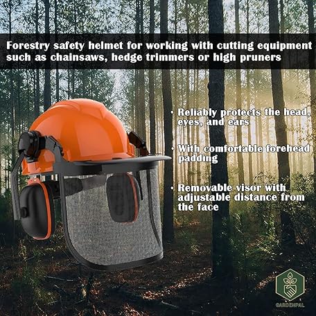 Mua GardenPal Industrial Forestry Safety Helmet and Hearing Protection ...