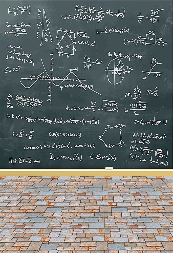Amazon.com : AOFOTO 3x5ft Blackboard-Writing Backdrops Chalkboard Photo ...
