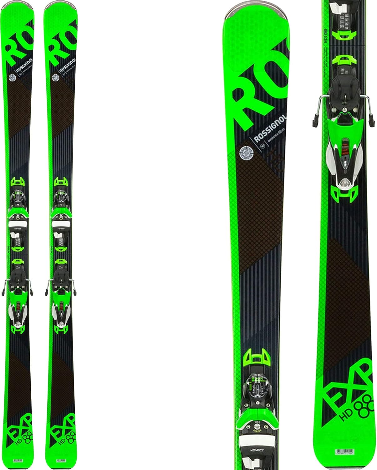 Amazon.com : Rossignol Experience 88 HD Skis + SPX 12 Bindings - 2018 ...