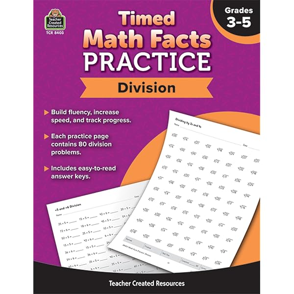 Hojas De Trabajo Sobre El Tiempo, Hechos Matemáticos