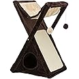 Trixie 44770 Pet Products Miguel Fold and Store Cat Tower, Chocolate Brown : Amazon.ca: Pet Supplies