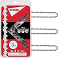 Amazon.com: KAKEI 3-Pack S56 Chainsaw Chain for 16 Inch Bar - .050 ...