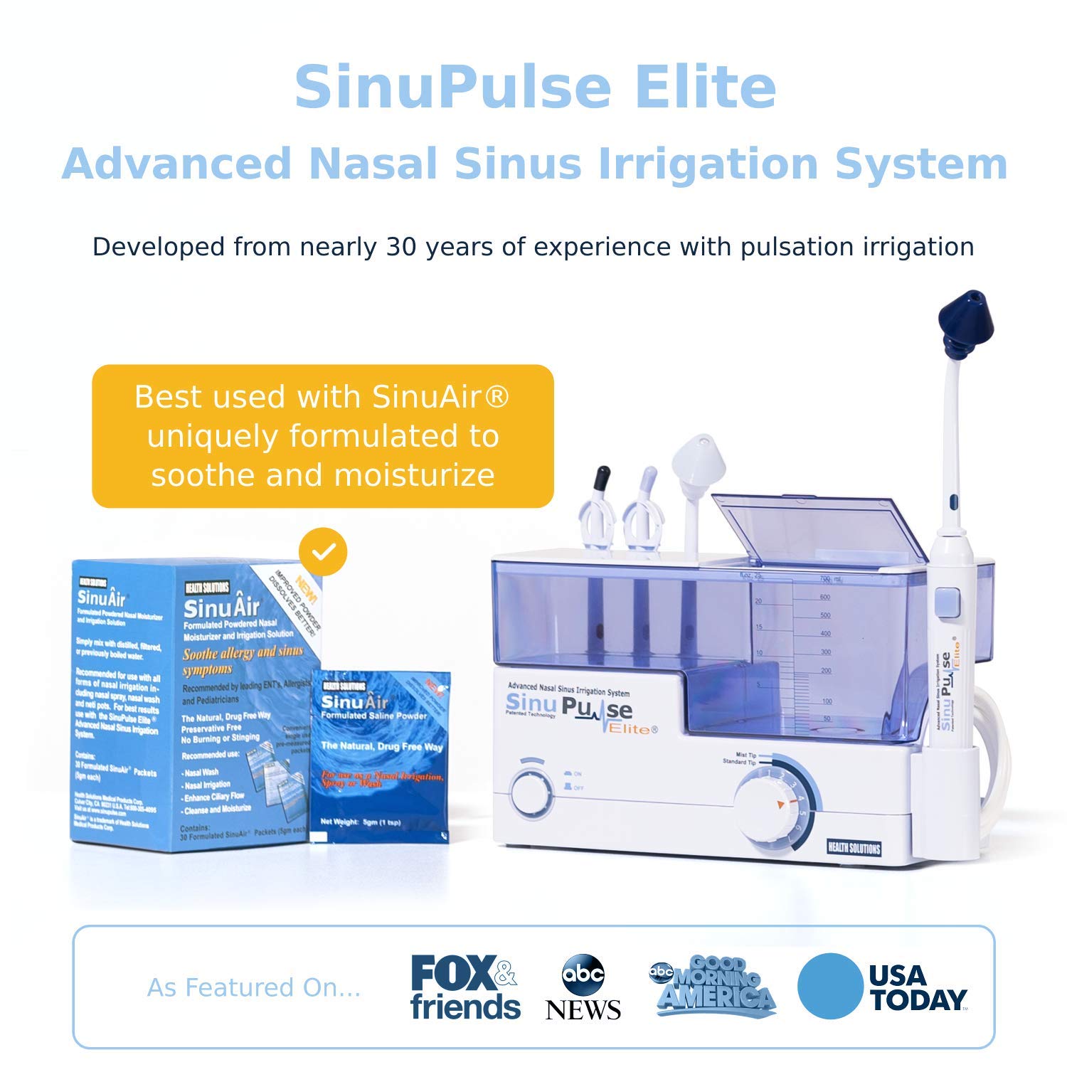 Mua SinuPulse Elite Advanced Nasal Irrigation System, Pulsating Nasal ...