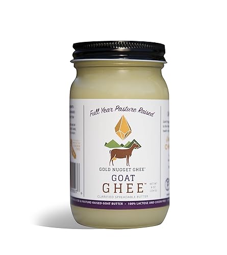 GOAT GHEE A2/A2 BY GOLD NUGGET GHEE, FULL-YEAR/PASTURE-RAISED, GRASS ...