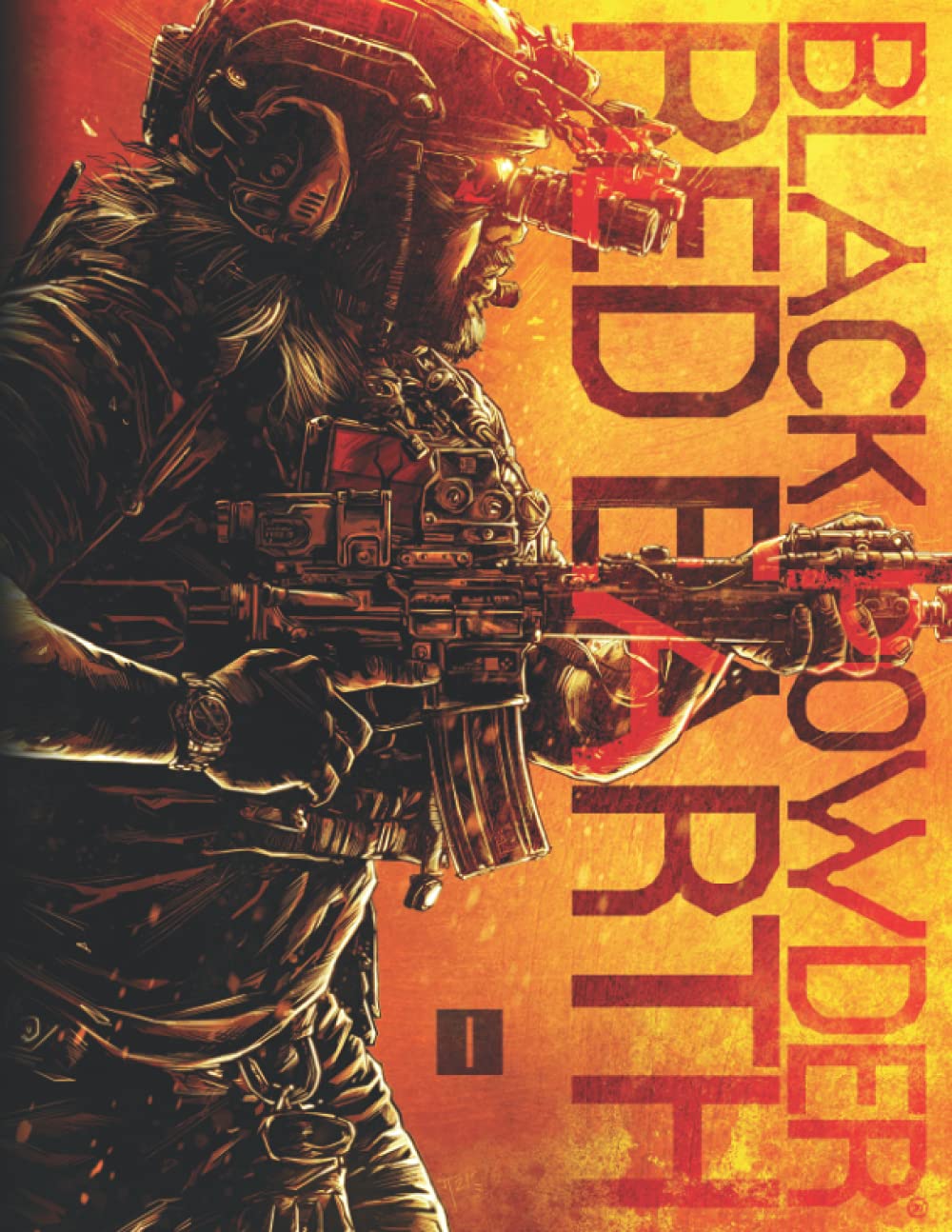 rastro innovación código black powder red earth graphic novel Hacia fuera Sábana vídeo