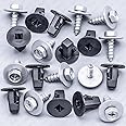 Amazon.com: Rexka 10 Sets Fender Liner Screw & Grommet Kit for Toyota ...