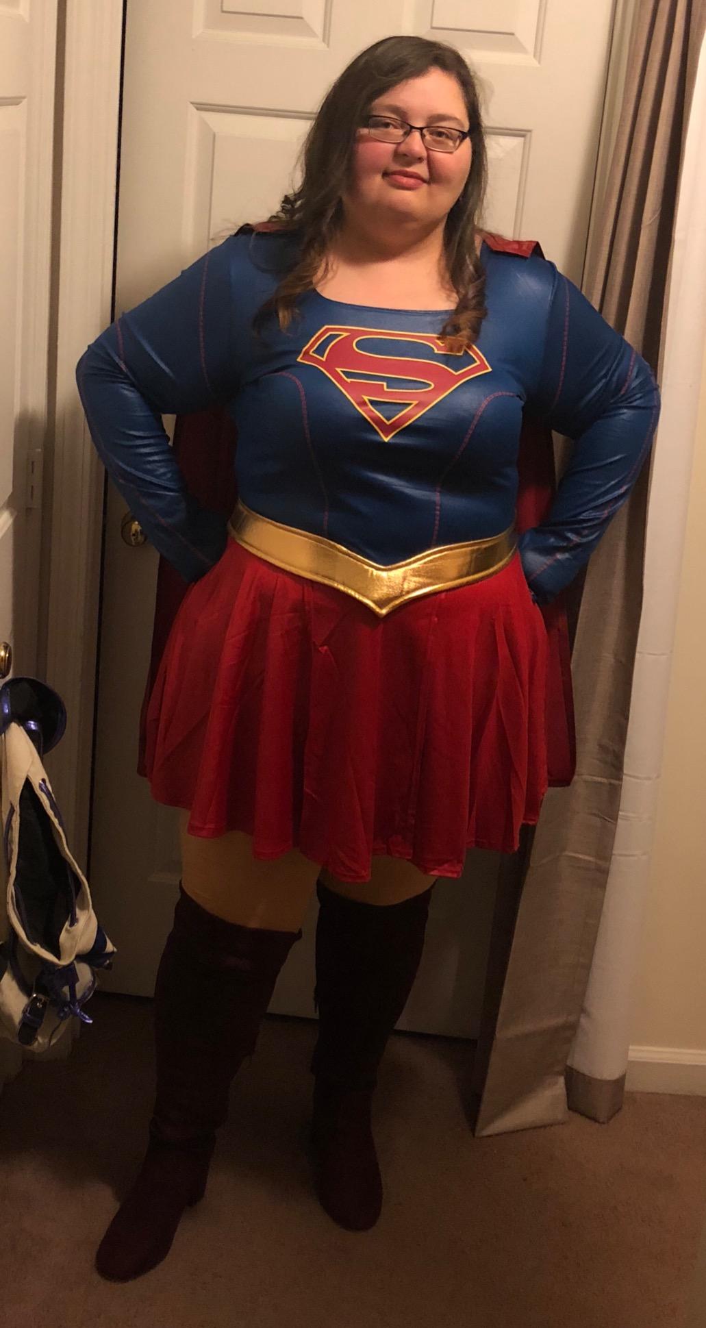 9 Mo Finance Rubies Plus Size Adult Supergirl Tv Curvy Costume