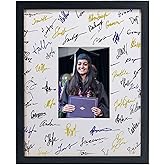 Amazon.com - GraduatePro 14x14 Signature Picture Frame Board for 5x7 ...