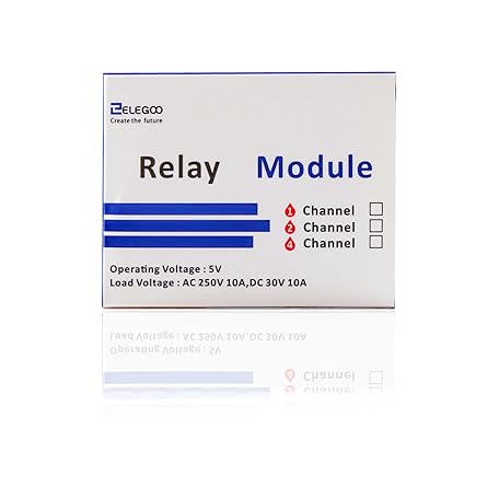 Mua ELEGOO 4 Channel DC 5V Relay Module with Optocoupler Compatible ...