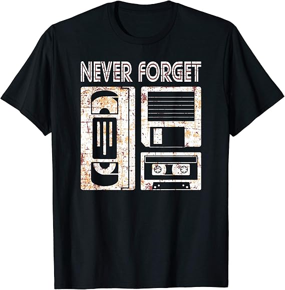Women's PREMIUM Never Forget Funny Retro Retro Funny Retro T Shirt XL ...